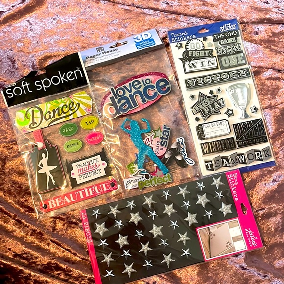 Design | Nwt 3d Stickers Dance Team Stars | Poshmark